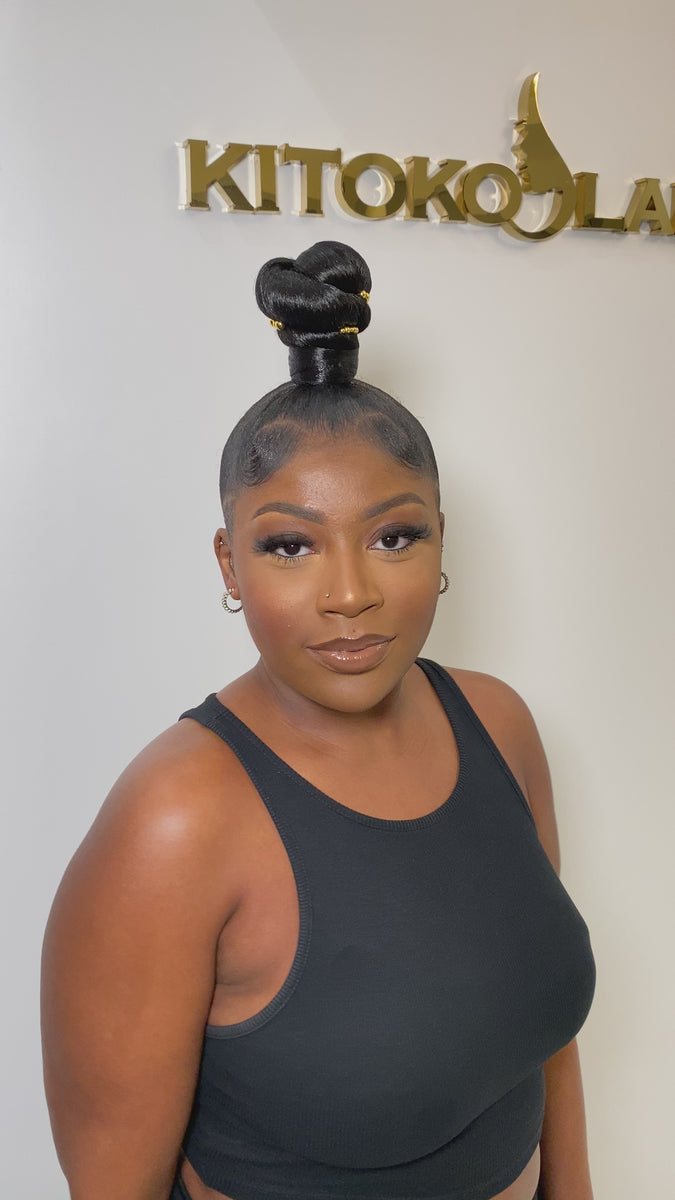 Ponytail tresse croisée / 70€ – Kitoko Ladies